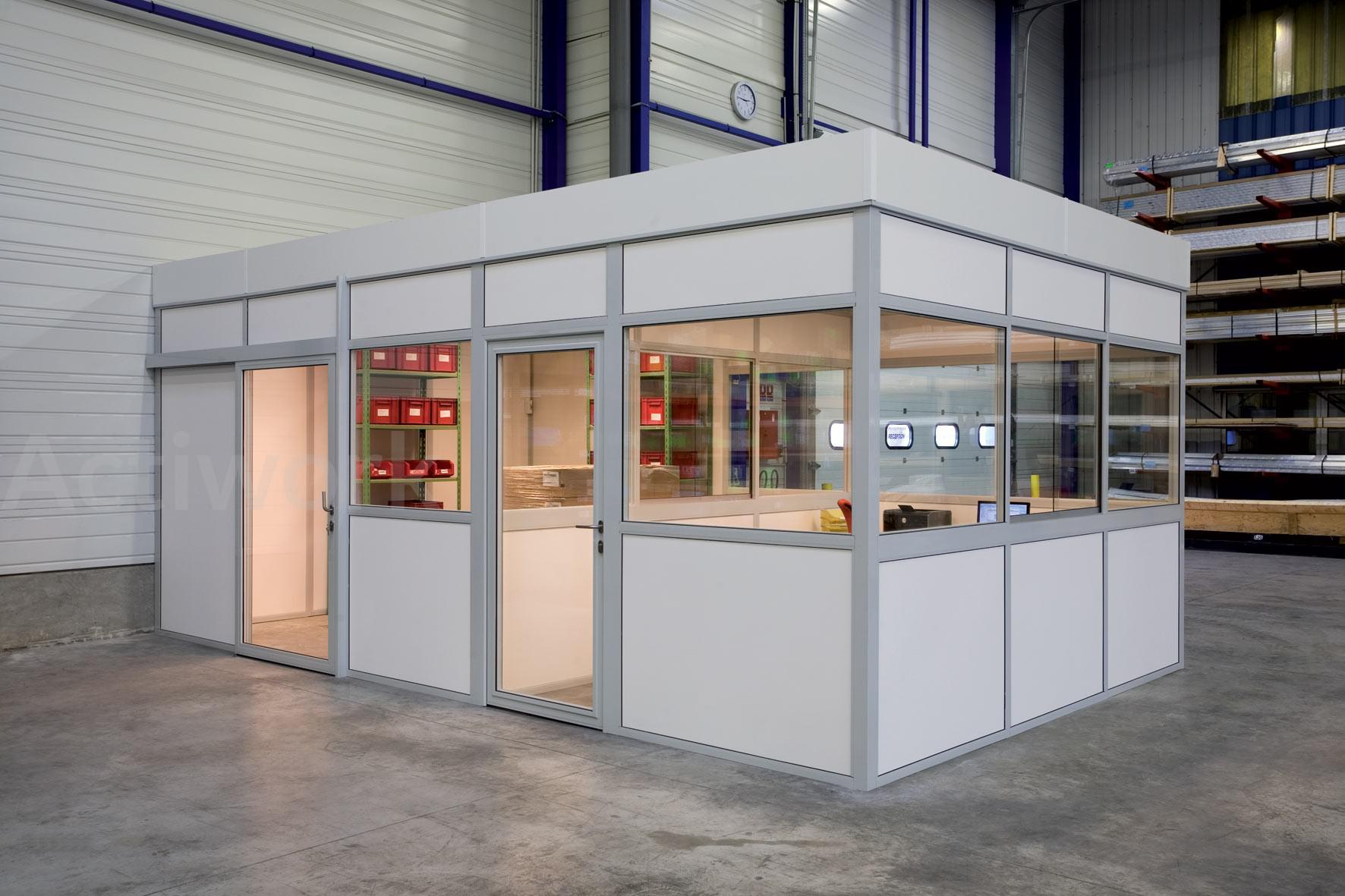 CLOISONS ET CABINES MODULAIRES | Actiwork