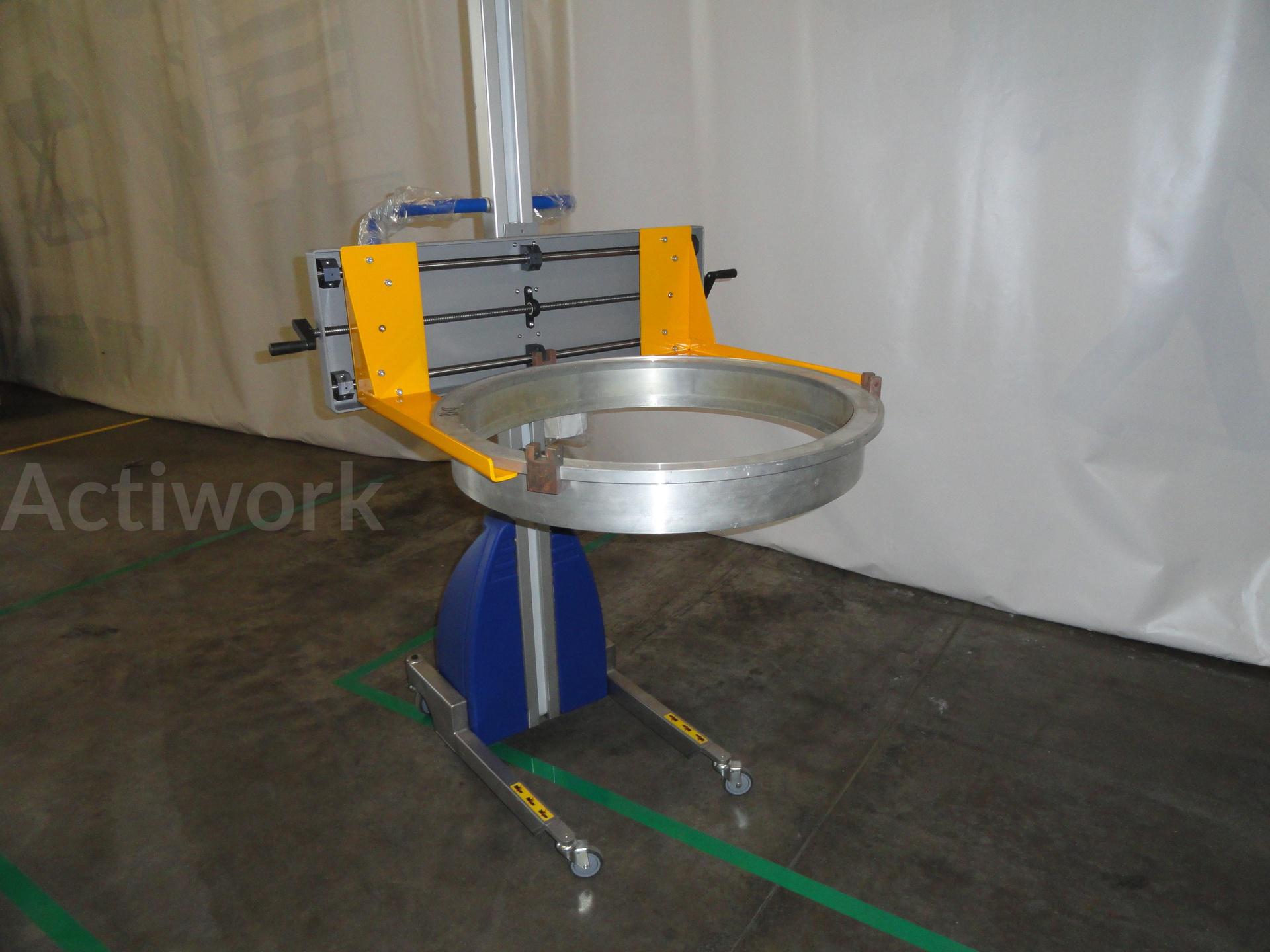 Mini gerbeur sur mesure avec berceau pivotant | Actiwork