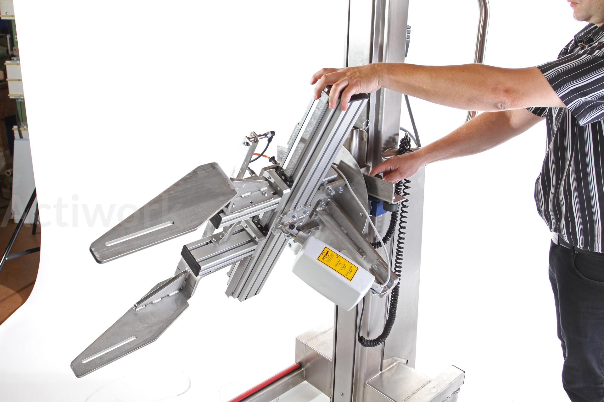 Mini gerbeur sur mesure avec berceau pivotant | Actiwork