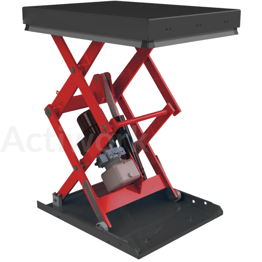 Te1000 Table élévatrice 1000kg 1350x800 Mm Course 1500 Mm Actiwork