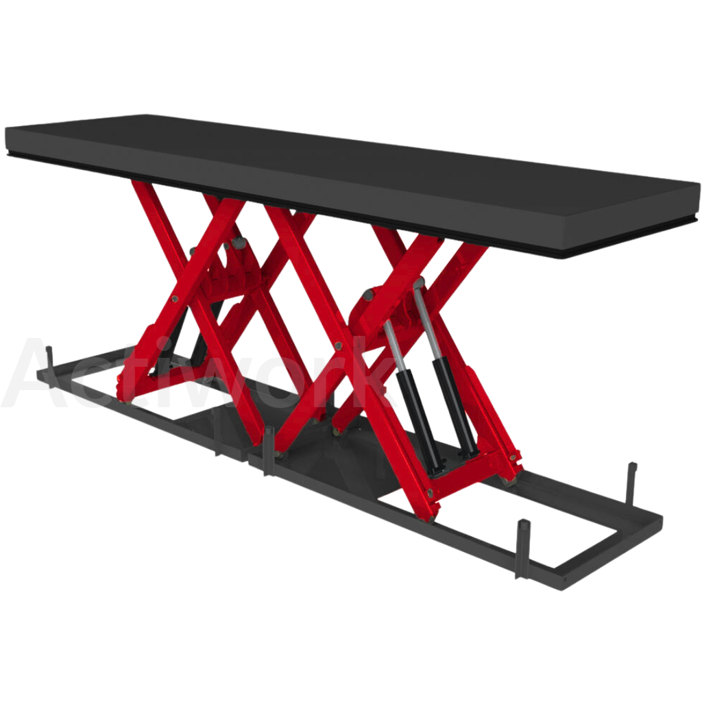 Te2000 Table élévatrice 2000kg 4000x2000 Mm Course 1250 Mm Actiwork